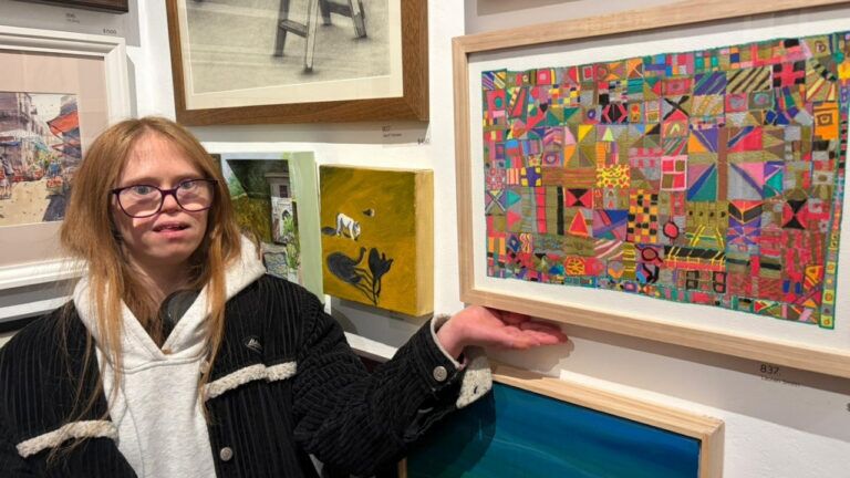 Bayley Artists exhibit in Linden Postcard Show 2026 - Bayley House